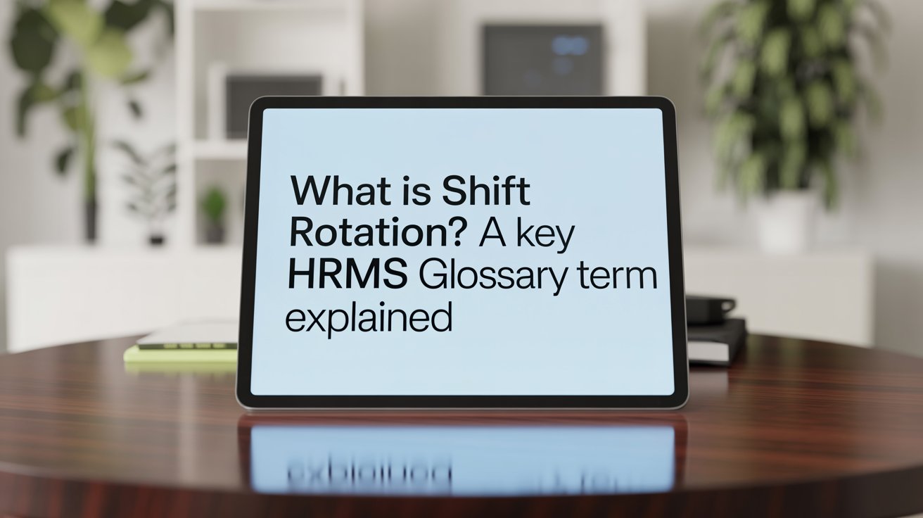 What Is Shift Rotation? A Key HRMS Glossary Term Explained